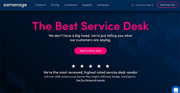 Samanage Reviews: Pricing & Software Features 2024 - Financesonline.com