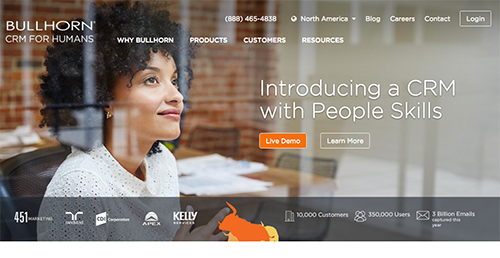 Bullhorn CRM Reviews: Pricing & Software Features 2024 - Financesonline.com