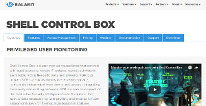 Balabit Shell Control Box Reviews: Pricing & Software Features 2024 ...
