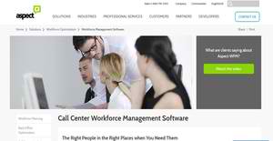Aspect Workforce Management Reviews: Pricing & Software Features 2024 - Financesonline.com