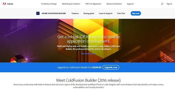 Adobe ColdFusion Builder Reviews: Pricing & Software Features 2024 ...