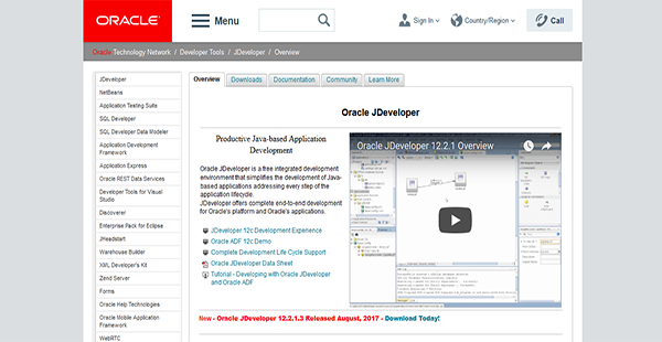 JDeveloper Reviews: Pricing & Software Features 2024 - Financesonline.com