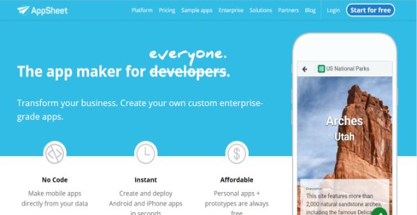 AppSheet Reviews: Pricing & Software Features 2024 - Financesonline.com