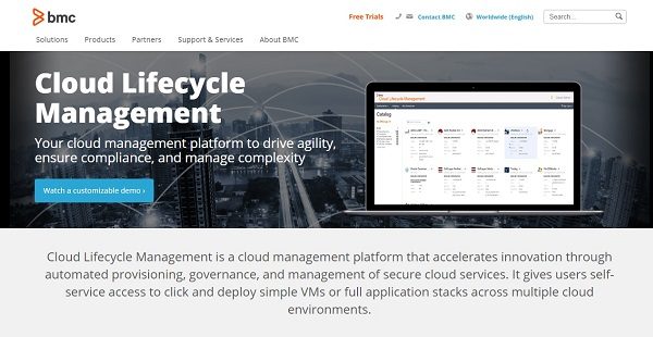 BMC Cloud Lifecycle Management Reviews: Pricing & Software Features 2024 - Financesonline.com
