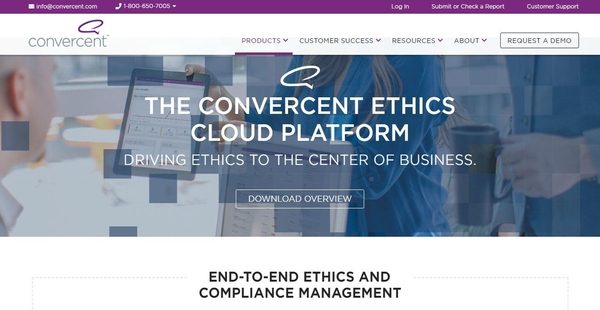 Convercent Ethics Cloud Platform Reviews: Pricing & Software Features ...