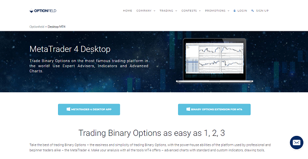 Optionfield MetaTrader 4 Reviews: Pricing & Software Features 2024 - Financesonline.com