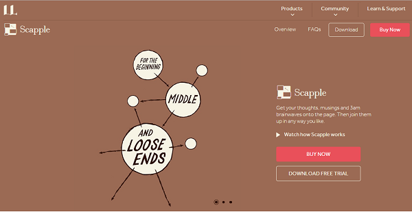 Scapple Reviews: Pricing & Software Features 2024 - Financesonline.com