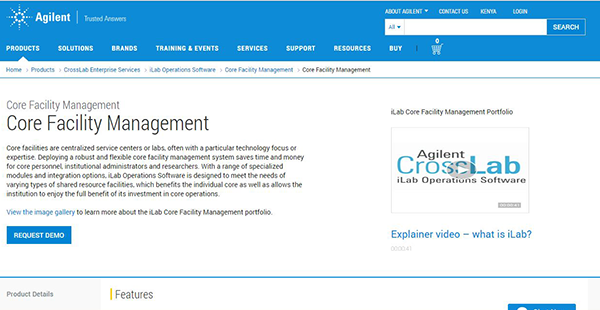iLab Core Facility Management Reviews: Pricing & Software Features 2024 ...