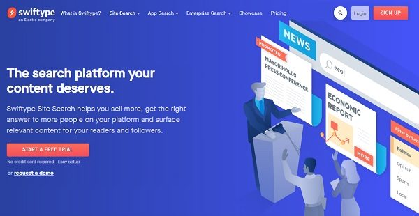 Swiftype Site Search Reviews: Pricing & Software Features 2024 - Financesonline.com