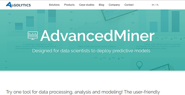 Algolytics AdvancedMiner Reviews: Pricing & Software Features 2024 ...