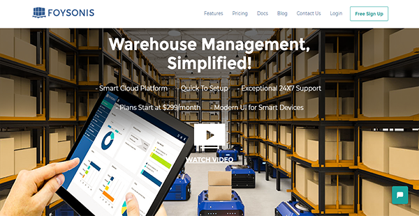 Foysonis WMS Reviews: Pricing & Software Features 2024 - Financesonline.com