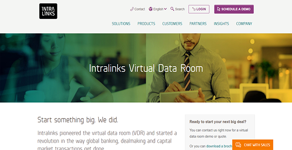 Intralinks Virtual Data Room Reviews: Pricing & Software Features 2024 - Financesonline.com