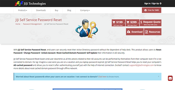 JiJi Password Reset Suite Reviews: Pricing & Software Features 2024 ...