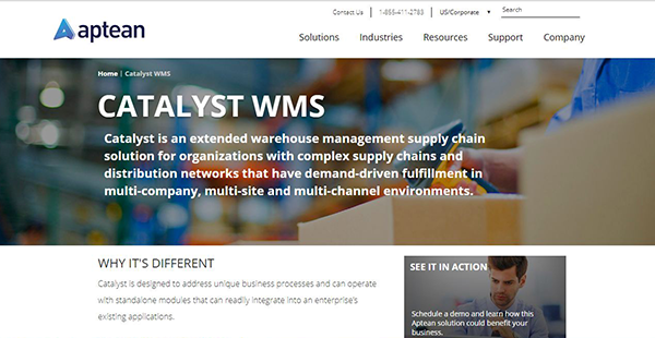 Aptean Catalyst WMS Reviews: Pricing & Software Features 2024 ...