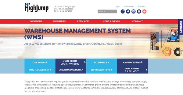 HighJump WMS Reviews: Pricing & Software Features 2024 - Financesonline.com