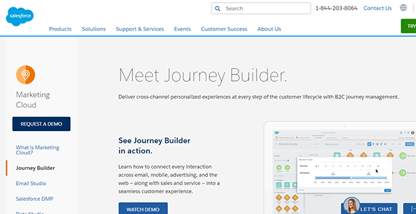 Salesforce Journey Builder Reviews: Pricing & Software Features 2024 - Financesonline.com