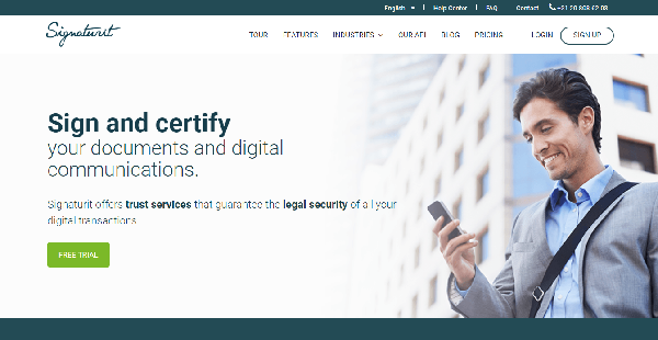 Signaturit Reviews: Pricing & Software Features 2024 - Financesonline.com