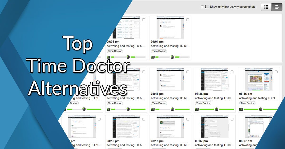 Top 10 Alternatives to Time Doctor: Analysis of Leading Time Tracking ...