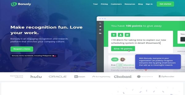 Bonusly Reviews: Pricing & Software Features 2024 - Financesonline.com