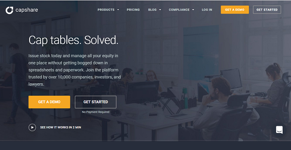 Capshare Reviews: Pricing & Software Features 2024 - Financesonline.com