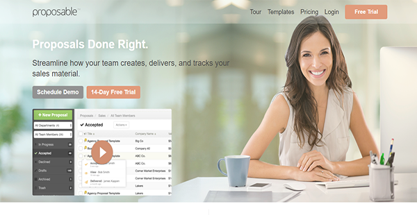 Proposable Reviews: Pricing & Software Features 2024 - Financesonline.com