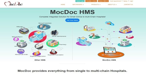 MocDoc HMS Reviews: Pricing & Software Features 2024 - Financesonline.com