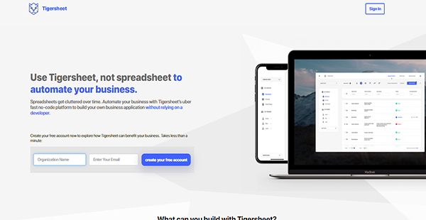 Tigersheet Reviews: Pricing & Software Features 2024 - Financesonline.com