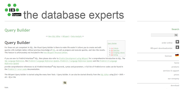 IBExpert Query Builder Reviews: Pricing & Software Features 2024 - Financesonline.com