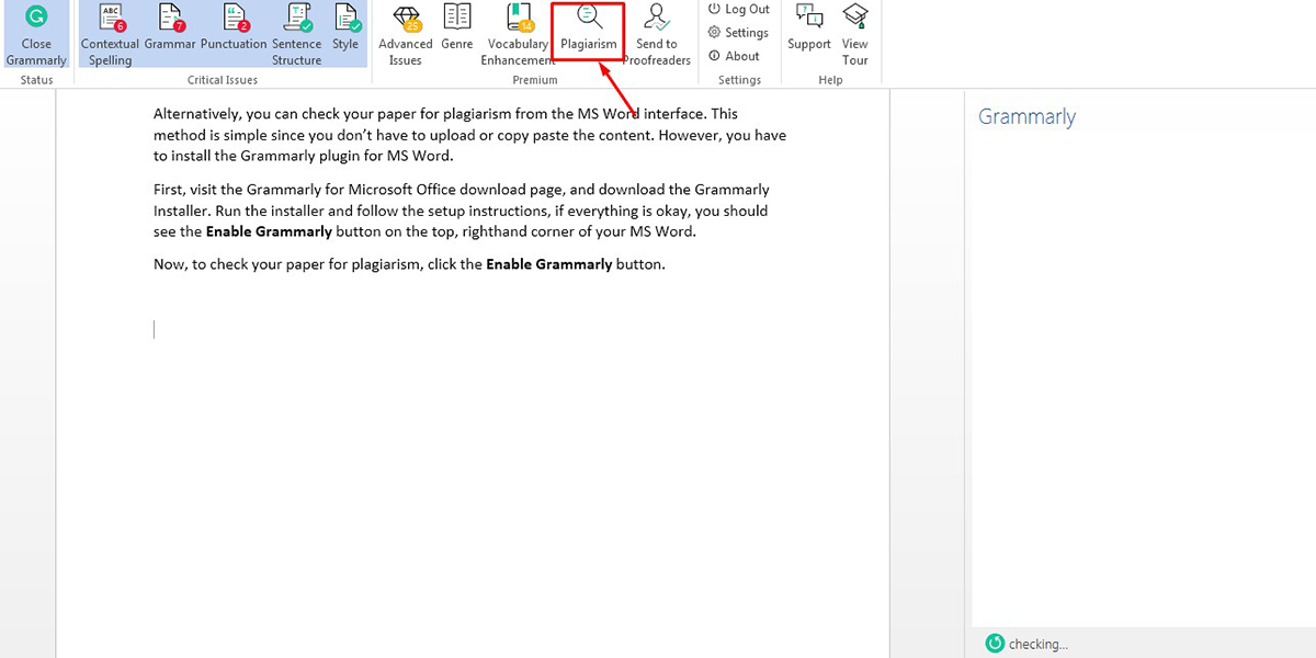 How to Check a Paper for Plagiarism With Grammarly in 2024 ...