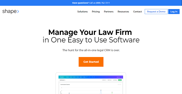 Shape Legal Reviews: Pricing & Software Features 2024 - Financesonline.com