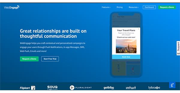WebEngage Reviews: Pricing & Software Features 2024 - Financesonline.com