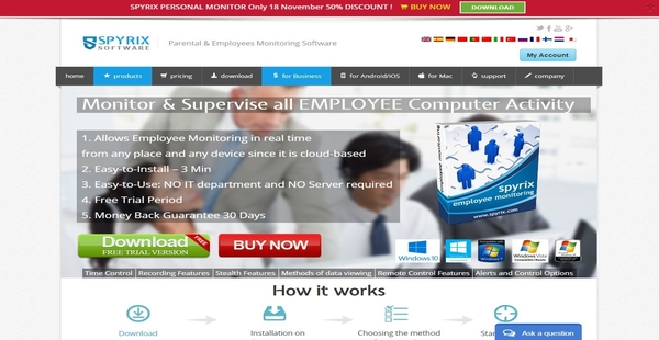 Spyrix Employee Monitoring Reviews: Pricing & Software Features 2024 ...