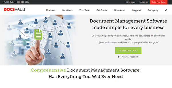 Docsvault Reviews: Pricing & Software Features 2024 - Financesonline.com