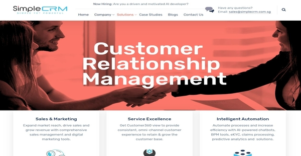 SimpleCRM Reviews: Pricing & Software Features 2024 - Financesonline.com