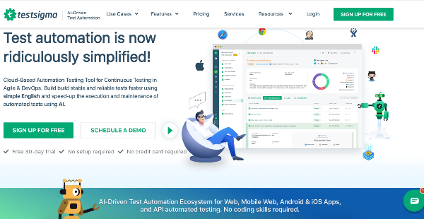 Testsigma Reviews: Pricing & Software Features 2024 - Financesonline.com