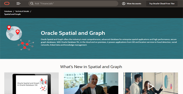 Oracle Spatial and Graph Reviews: Pricing & Software Features 2024 - Financesonline.com