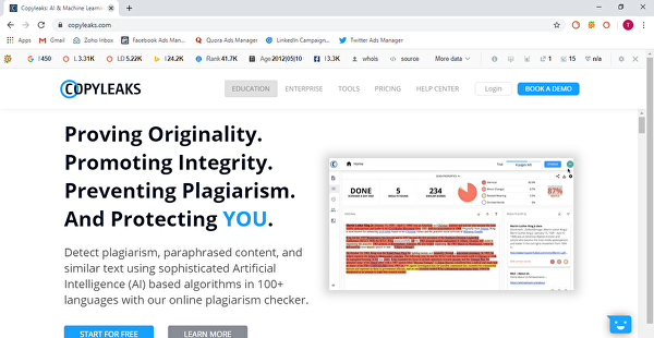 Copyleaks Plagiarism Checker Reviews: Pricing & Software Features 2024 - Financesonline.com