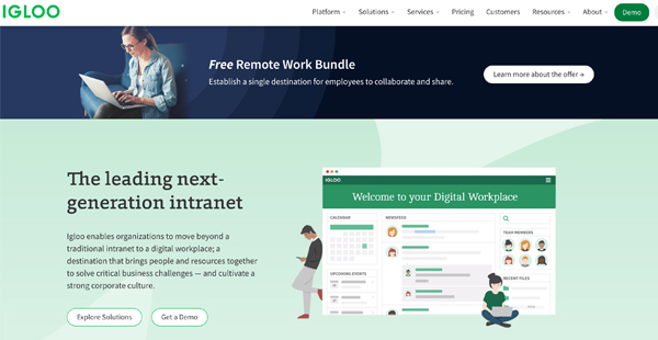 Igloo Software Reviews: Pricing & Software Features 2024 ...