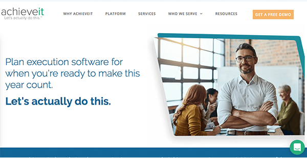 AchieveIt Reviews: Pricing & Software Features 2024 - Financesonline.com