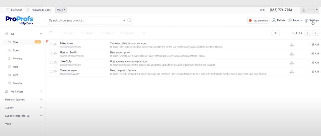 ProProfs Help Desk Pricing Plans: What’s Included in the Free and Paid ...
