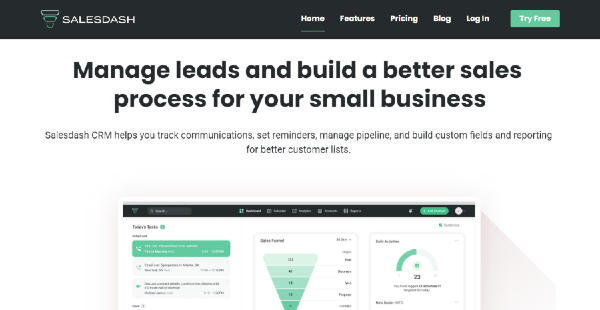 Salesdash CRM Reviews: Pricing & Software Features 2024 ...