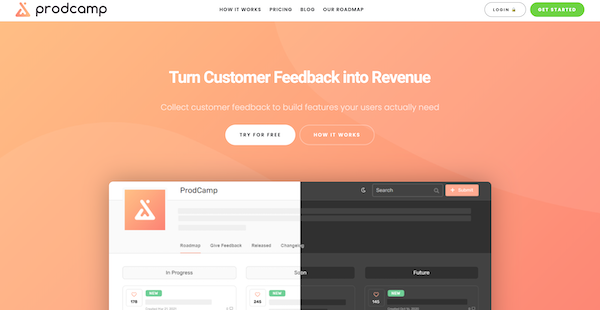 ProdCamp Reviews: Pricing & Software Features 2024 - Financesonline.com