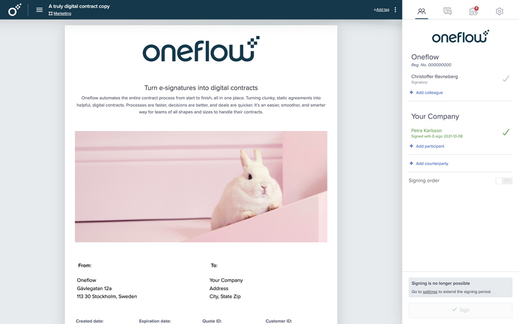 Oneflow Pricing Packages: What's Included in the Plans ...