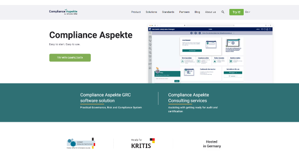 Compliance Aspekte Reviews: Pricing & Software Features 2024 - Financesonline.com