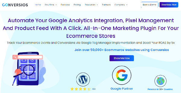 Conversios Reviews: Pricing & Software Features 2024 - Financesonline.com