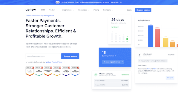 Upflow Reviews: Pricing & Software Features 2024 - Financesonline.com